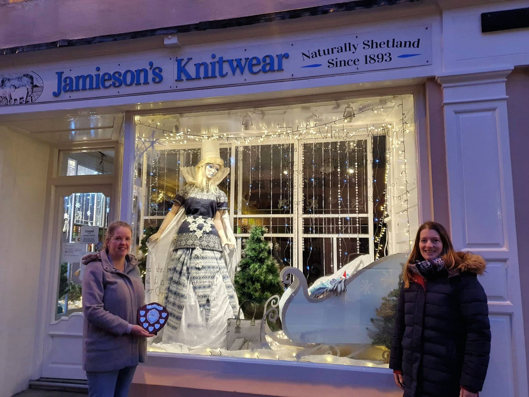 Festive Winners in Town Centre | Living Lerwick